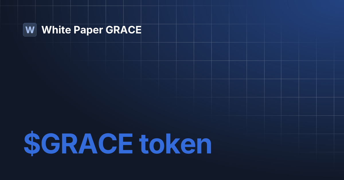 $GRACE token | White Paper GRACE